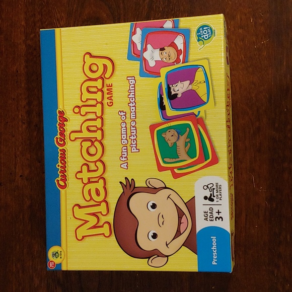 Toys | Curious George Matching Game For All Ages | Poshmark